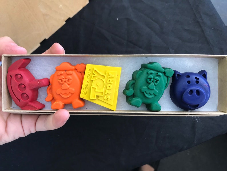 Toy Story Crayons // Toy Story Gift // Toy Story Coloring // - Etsy