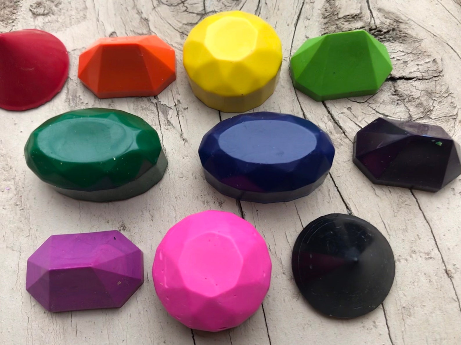 Gem Crayons // Diamond Crayons // Kids Art Party // Princess - Etsy