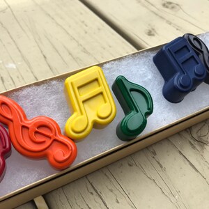 Music Stocking Stuffer // Music Notes // Music Note Crayons // Music ...