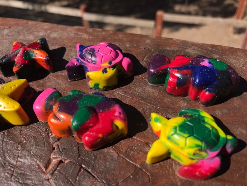 Under the Sea Crayons // Turtle Crayons // Sea Crayon // Ocean Crayons ...