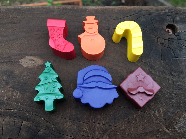 Christmas Crayons // Christmas Favor // Christmas Stocking | Etsy