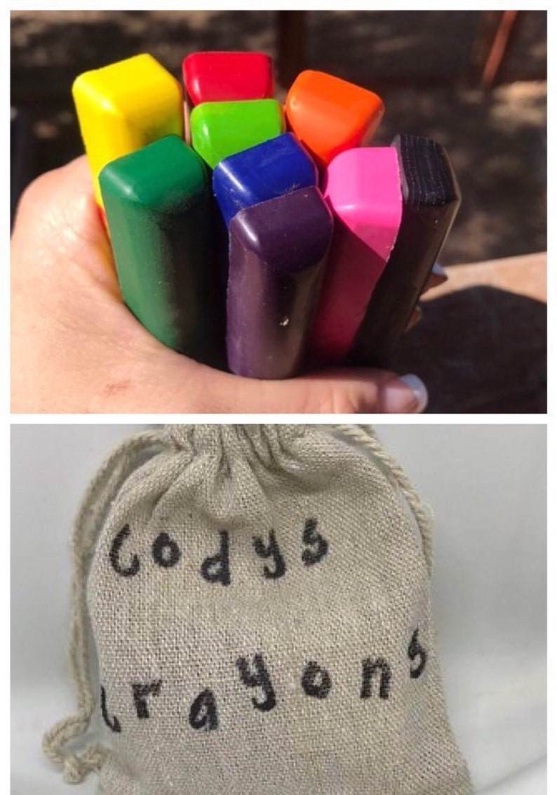 Kids Birthday Crayons // Birthday Party Gift // Crayon Party Favor ...