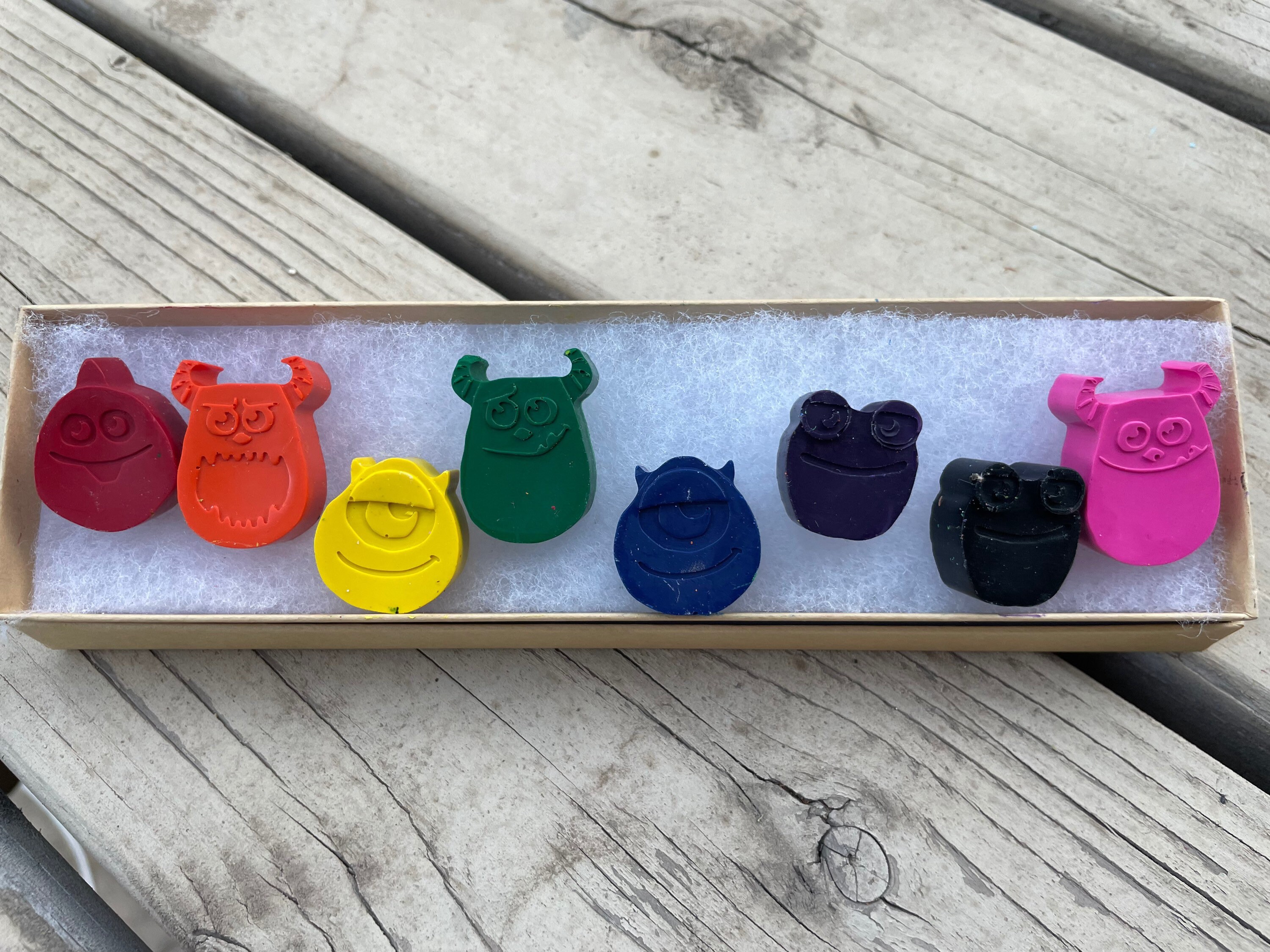 Monsters Inc Crayons // Monsters Inc Gift // Monsters Inc - Etsy