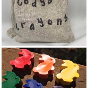 Easter Crayons // Bunny Crayons // Bunny Rabbit Crayons // Easter ...