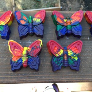 Butterfly Crayons // Large Crayons // Crayon Party Favor ...