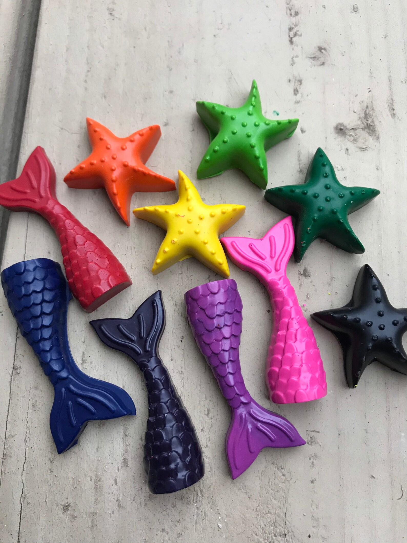 Mermaid Crayon Gift // Mermaid Party // Mermaid Birthday // - Etsy