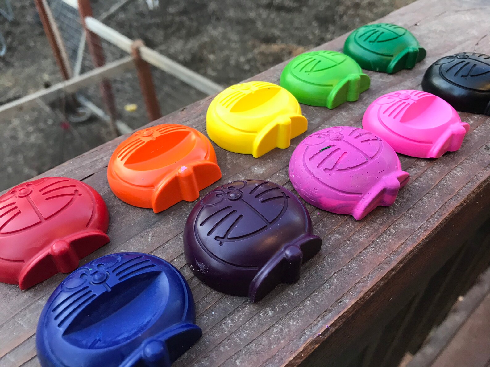 Doraemon Crayons // Doraemon Party Favors // Doraemon Birthday - Etsy