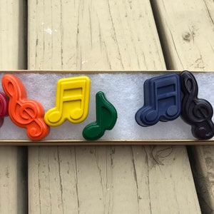 Music Stocking Stuffer // Music Notes // Music Note Crayons // Music ...