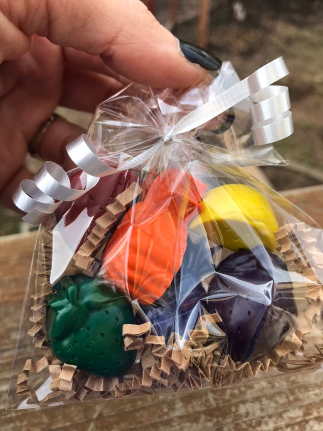 Fruit Crayons // Fruit Party Favors // Crayon Party Favors // Fruit ...