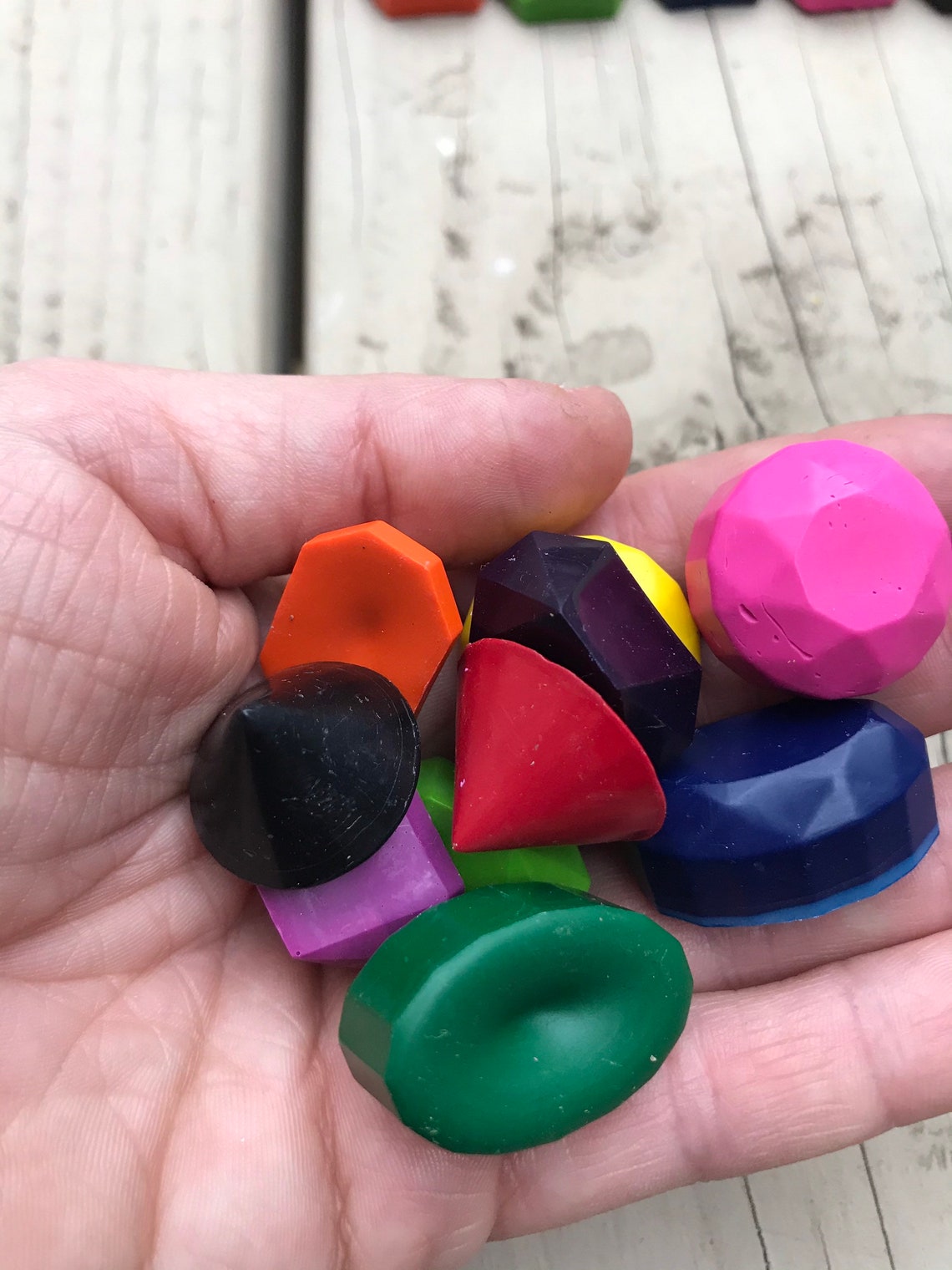 Gem Crayons // Diamond Crayons // Kids Crayon Box // - Etsy