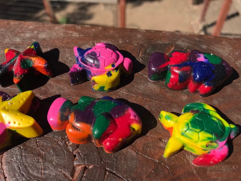Under the Sea Crayons // Turtle Crayons // Sea Crayon // Ocean Crayons ...