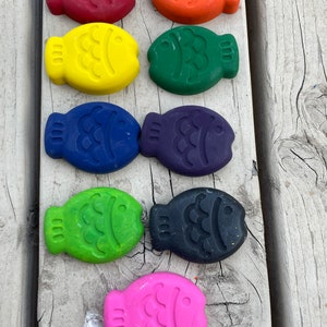 Fish Crayons // Cool Gifts for Kids // Unique Gifts // Fishing Birthday ...