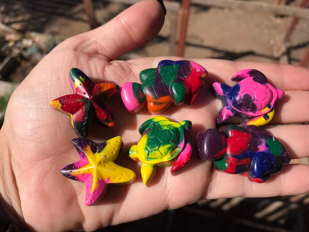 Under the Sea Crayons // Turtle Crayons // Sea Crayon // Ocean Crayons ...