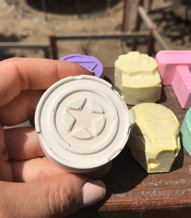 Marvel Chalk // Marvel Sidewalk Chalk // Avenger Chalk // | Etsy