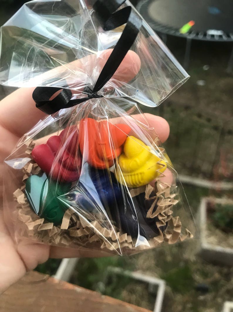 Funny Birthday Favor // Poop PARTY FAVORS // Party Favor Bags // Crayon ...