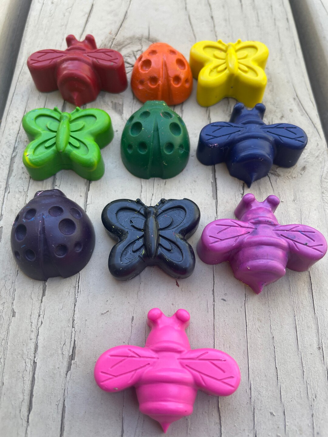 Loose Crayons // Bug Crayons // Garden Crayons // Kids Crayons // Kids ...