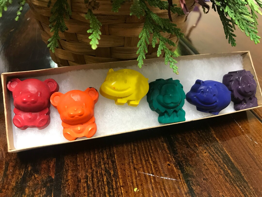 Christmas Crayons // Toddler Stocking Stuffer // Animal Crayon ...