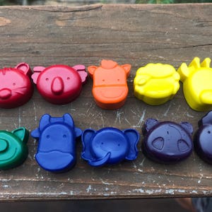 Animal Crayons // Farm Crayons // Zoo Gift Bags // Zoo Crayons ...
