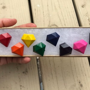 Diamond Crayon Box // Personalized Crayon Box // Diamond Crayons ...