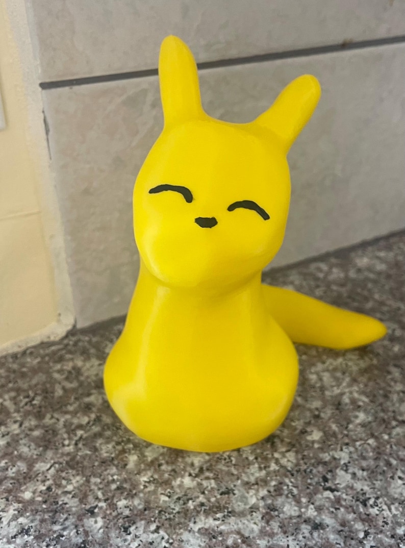 Slugcat From Rainworld | 3D Printed Hand Painted & Sculpted Model ...