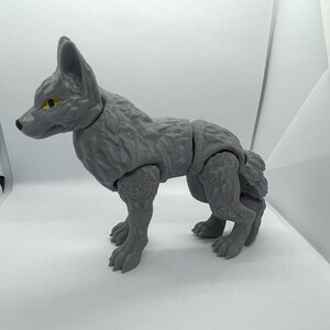 Flexi Wolf 3D Printed Articulated Fidget Stim Toy Cinderwing3d - Etsy