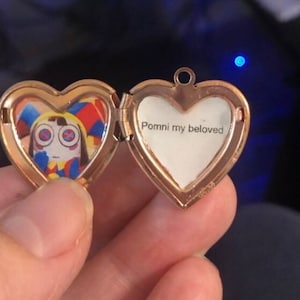 My Beloved Meme Heart Custom Locket Necklace - Etsy