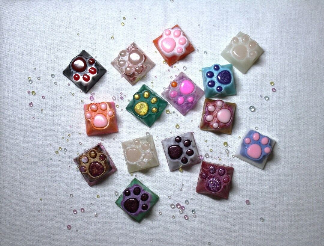 Keycap Blind Bag Kitty Paw Keycaps for Mechanical Keyboards - Etsy