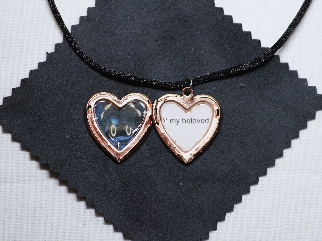 My Beloved Meme Heart Custom Locket Necklace - Etsy