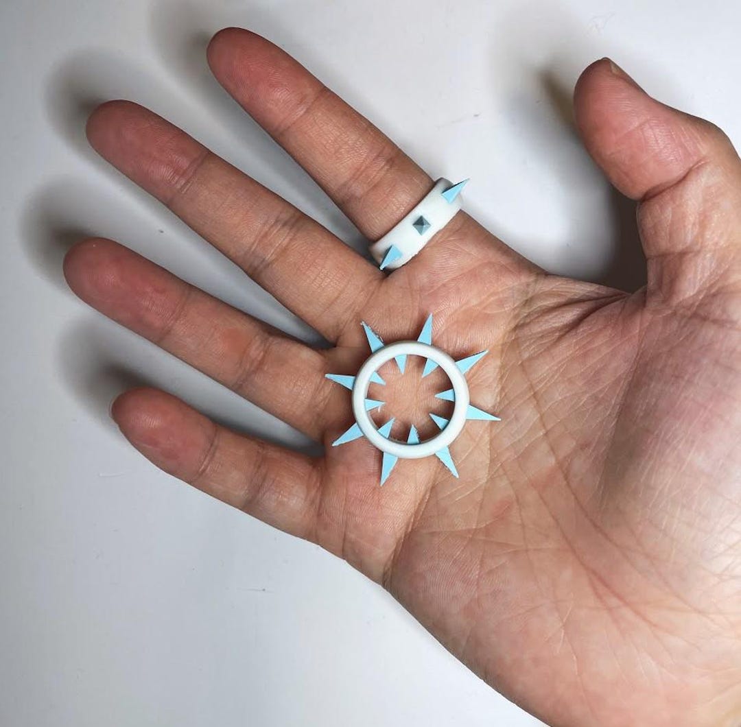 The Thornring | Snowgrave Deltarune 3D Printed Model - Etsy