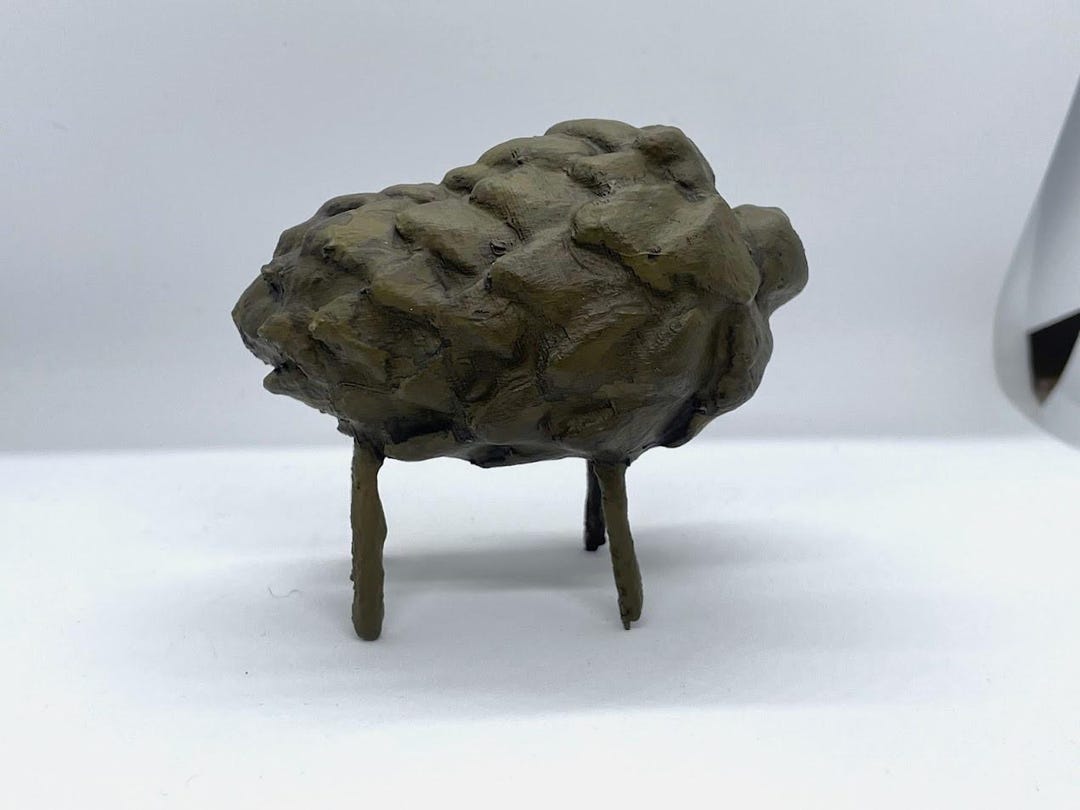 3D Printed Pinecone Pig: Fear and Hunger Termina, Hand-painted - Etsy