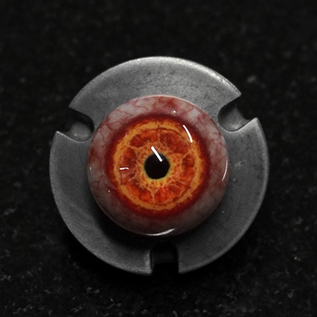 Evil Ed - Realistic Resin Vampire Eyeball – Fake Acrylic Eyes for ...