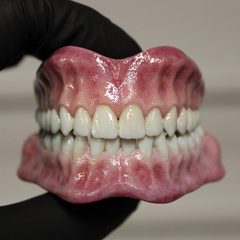 Pearly Whites - Realistic Special FX Teeth Set – Fake Acrylic Teeth for ...
