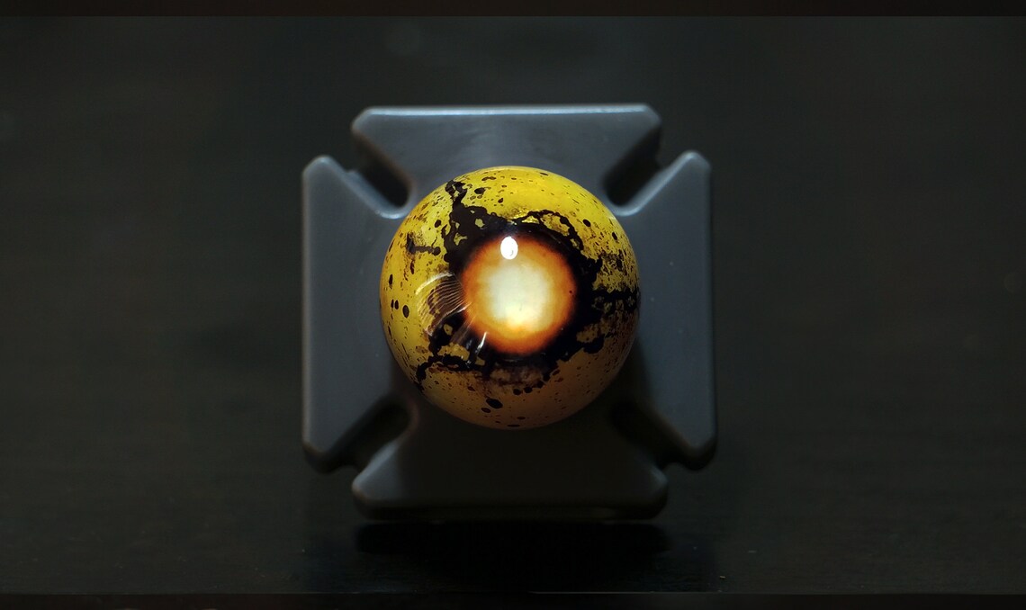 Ember Demon Demon Eyes Zombie Eyes Acrylic Eyes Doll | Etsy