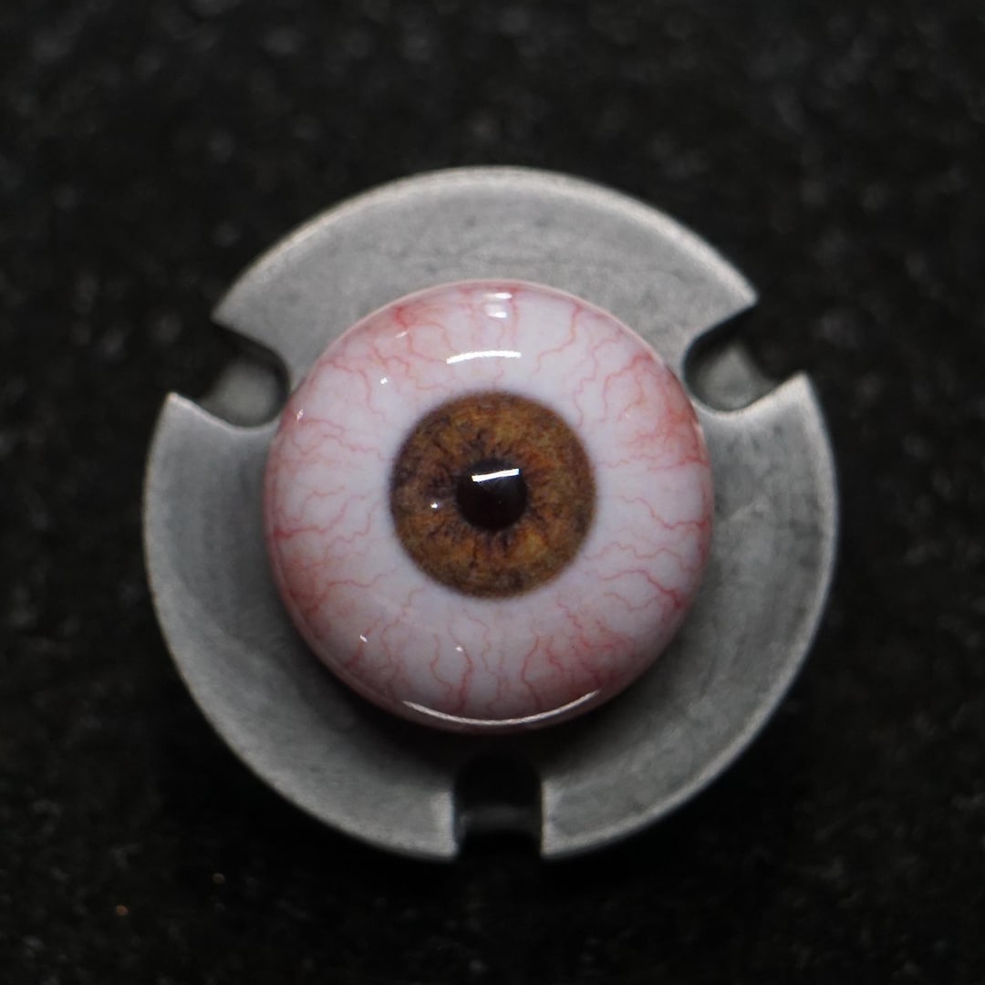 Camera Ready Brown Hazel Resin Eye, Acrylic Doll Eye, Brown Eye Ball ...