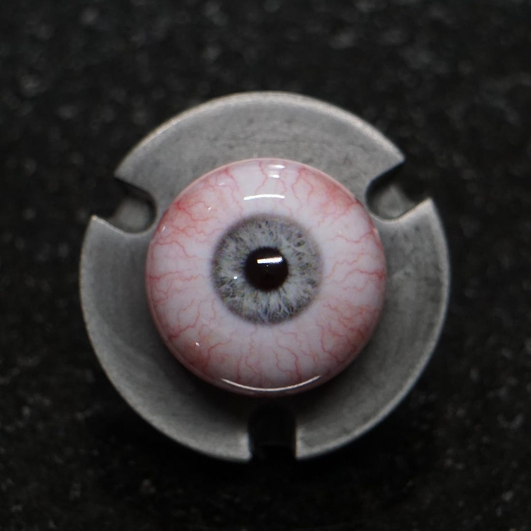 Camera Ready Slate Resin Eye, Acrylic Doll Eye, Brown Eye Ball ...