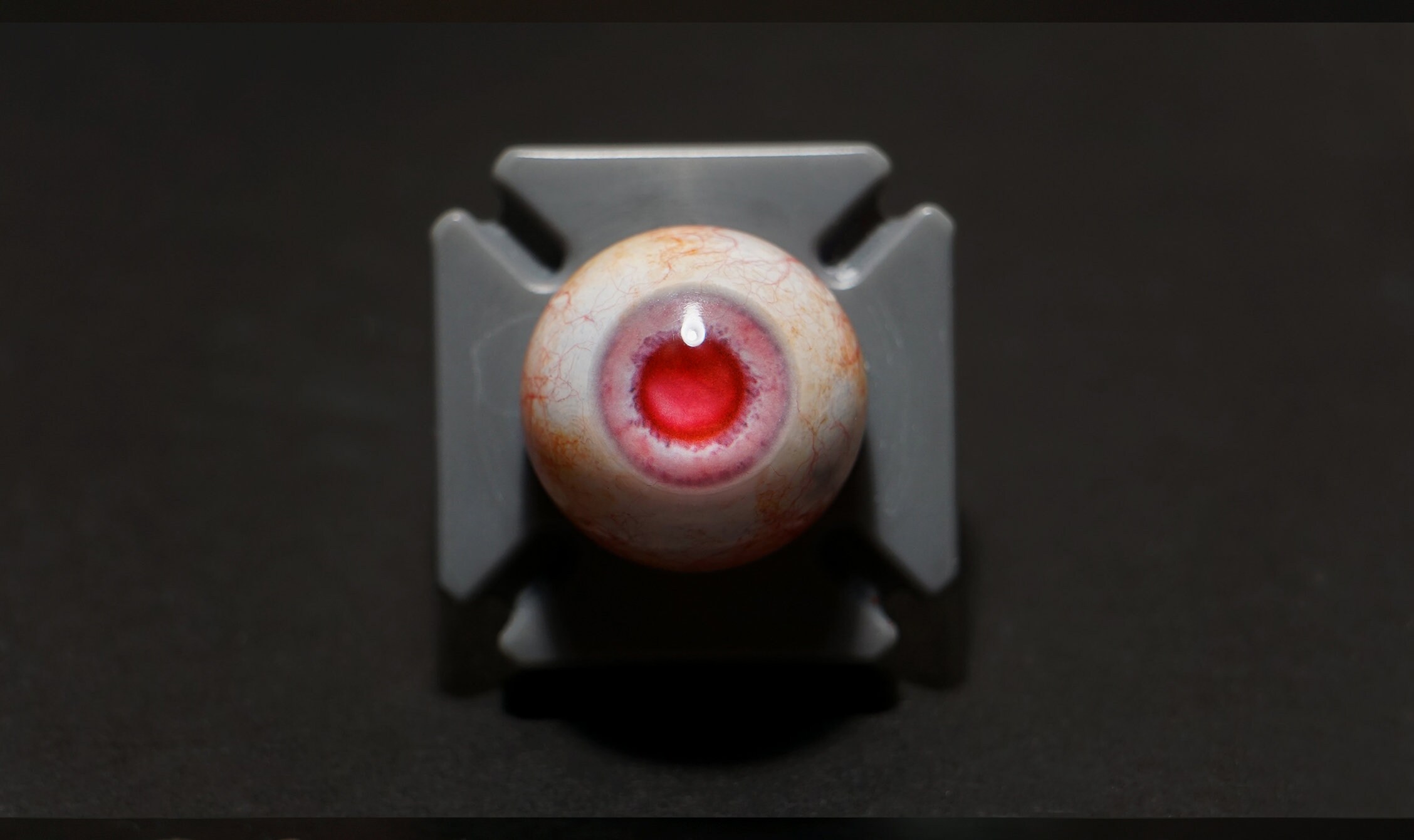 The Bishop Albino Eye Resident Evil Voodoo Fake Eye Resin | Etsy