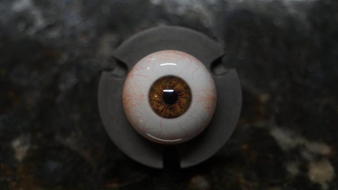 Camera Ready Brown Hazel Resin Eye, Acrylic Doll Eye, Brown Eye Ball ...