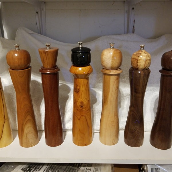 Handmade Pepper Mill - Etsy