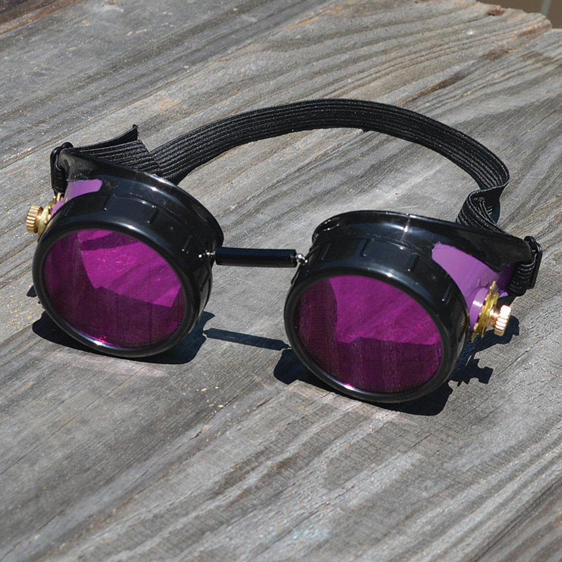 Steampunk Steampunk Goggles Steampunk Eyewear Purple - Etsy
