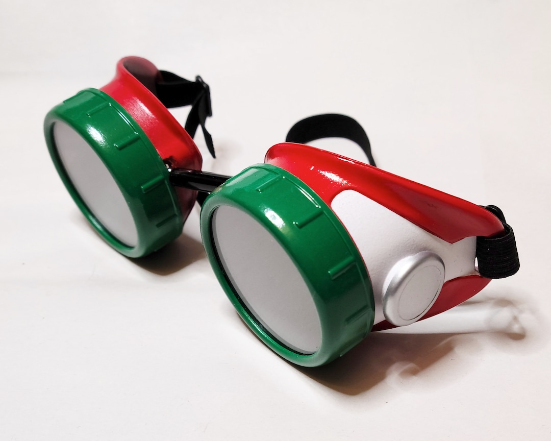 Christmas Elf Goggles Festive Holiday Gift Fun Eyewear Adjustable Santa ...