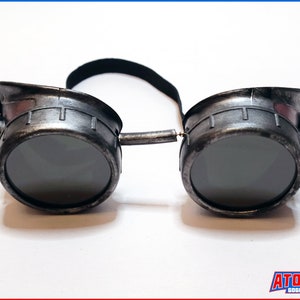 Distressed Battle Worn Dystopian Goggles W/ Gears, Steampunk, Goggles ...