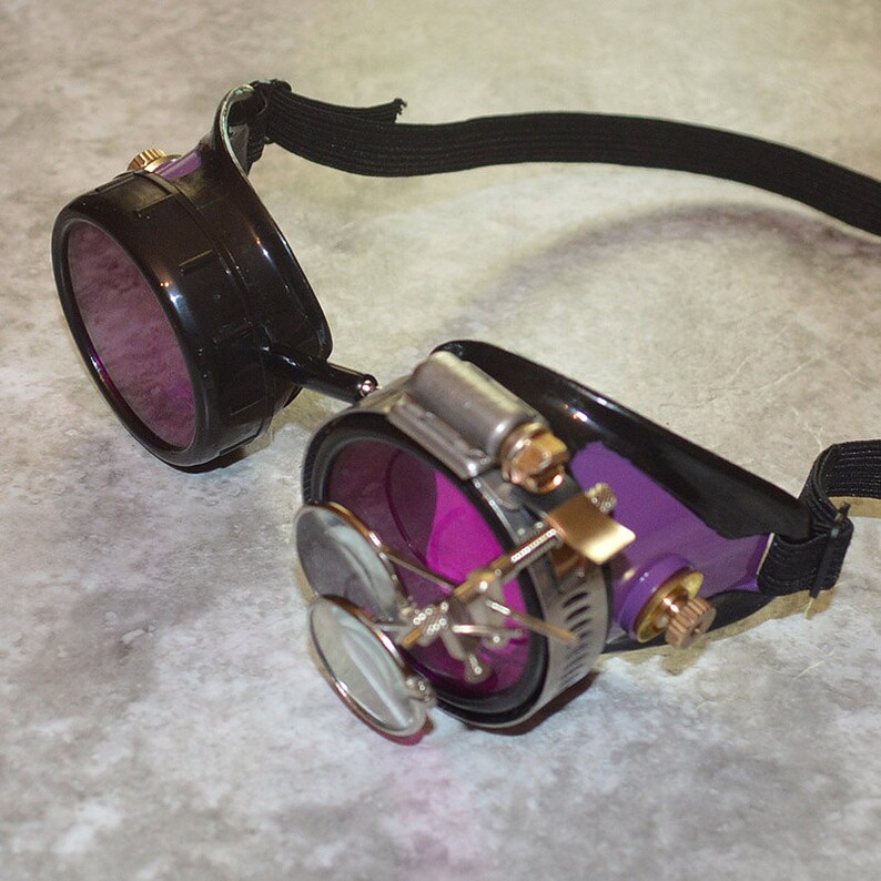 Steampunk Goggles Apocalypse Mad Scientist Atomic Airship - Etsy