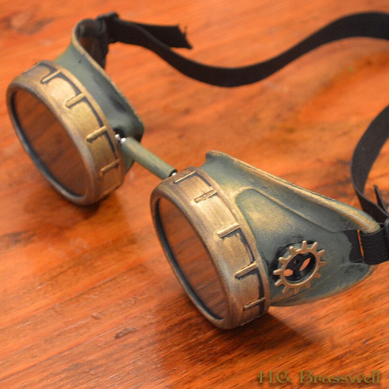 STEAMPUNK GOGGLES Apocalypse Crazy Time Traveler Mad Scientist - Etsy