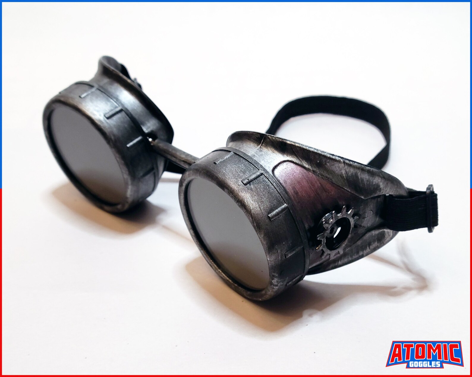 Distressed Battle Worn Dystopian Goggles W/ Gears Steampunk - Etsy