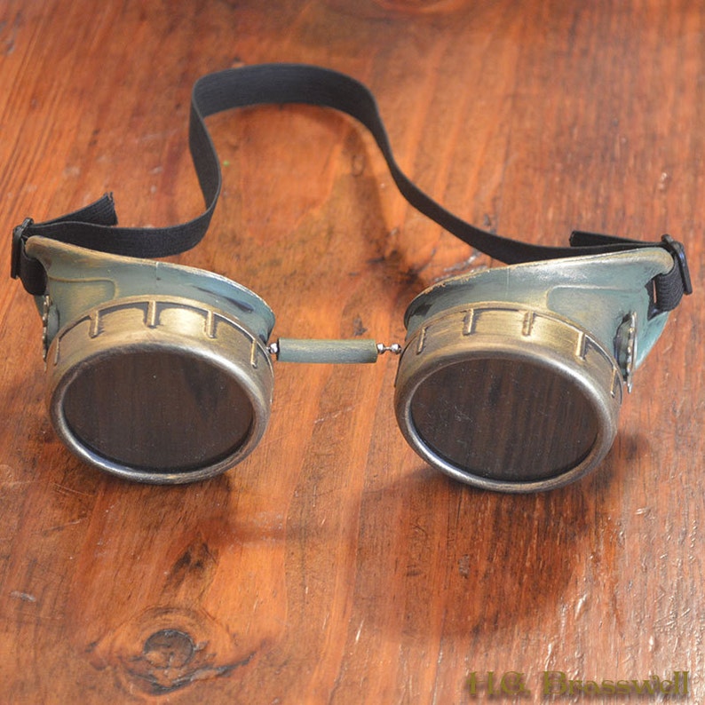 STEAMPUNK GOGGLES Apocalypse Crazy Time Traveler Mad Scientist | Etsy