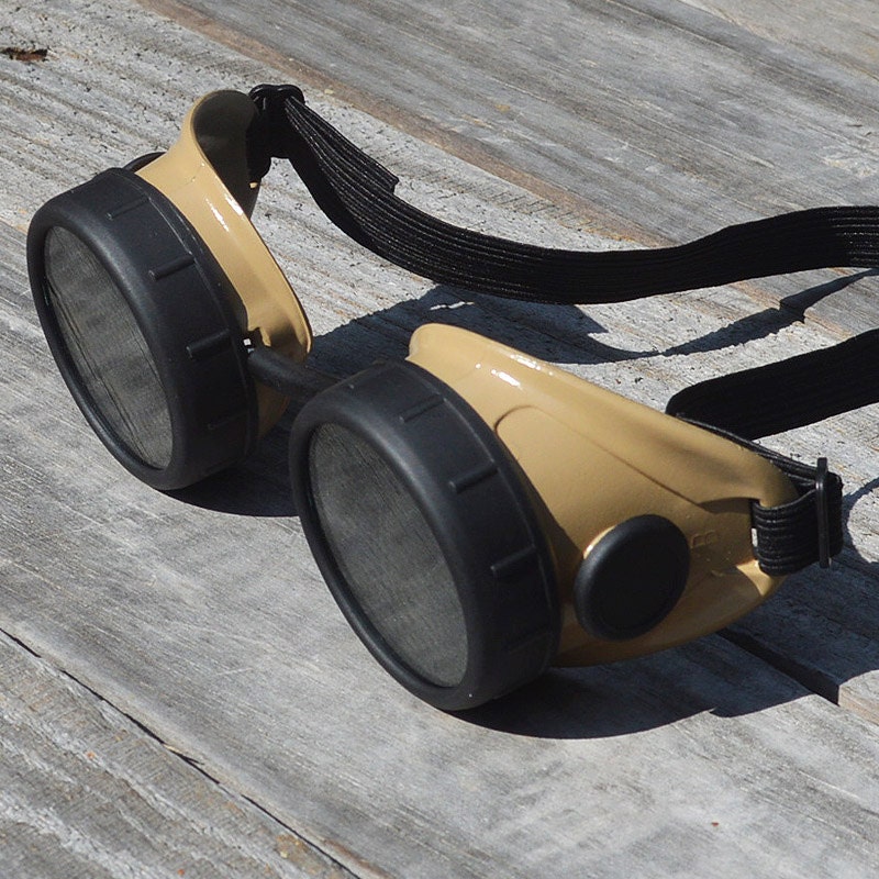 Military Time Traveler Steampunk Goggles Apocalypse Mad - Etsy