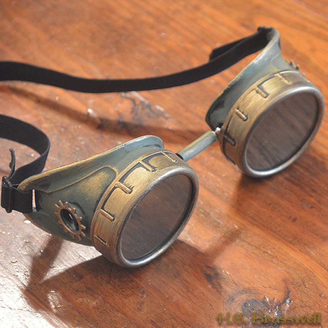 STEAMPUNK GOGGLES Apocalypse Crazy Time Traveler Mad Scientist | Etsy
