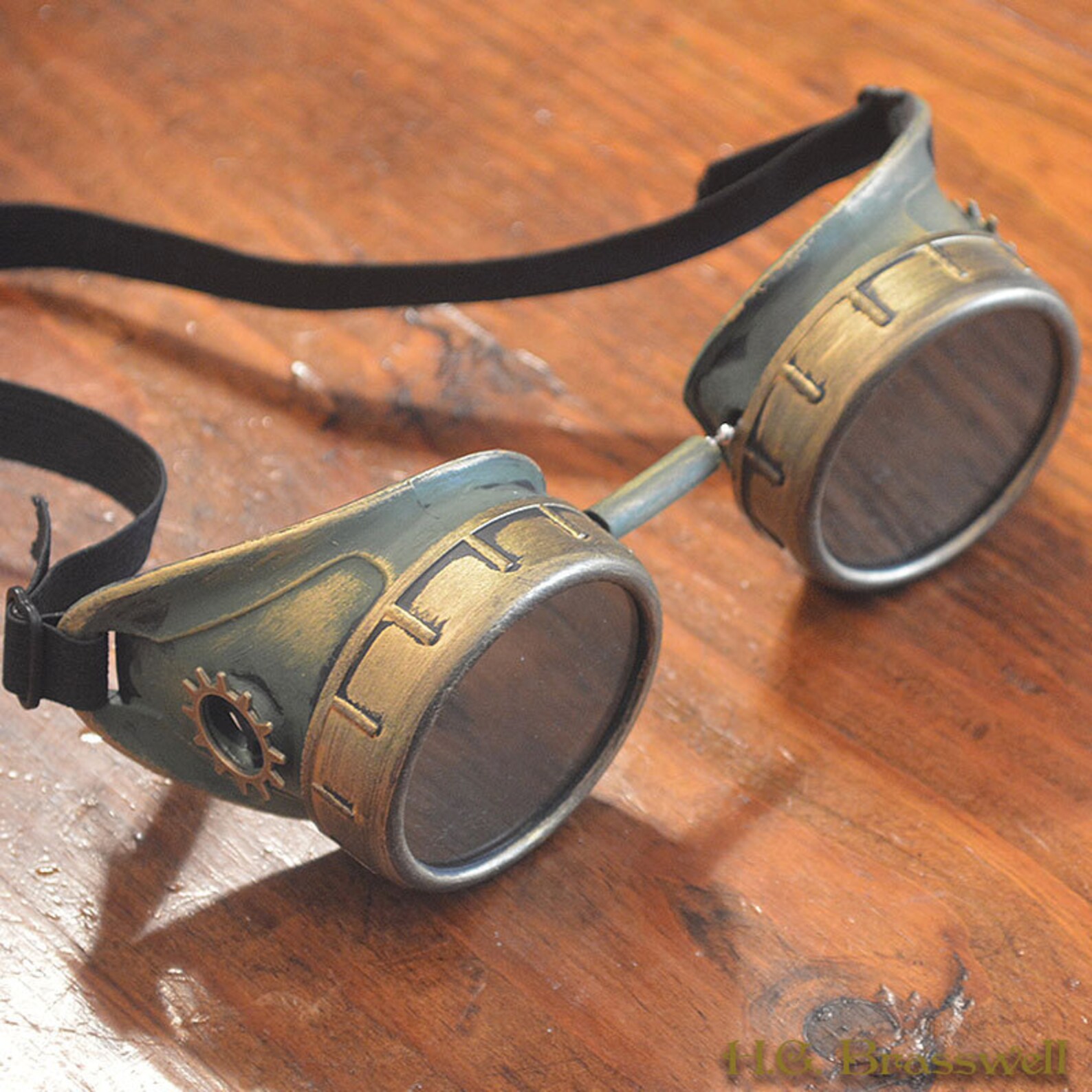 STEAMPUNK GOGGLES Apocalypse Crazy Time Traveler Mad Scientist | Etsy