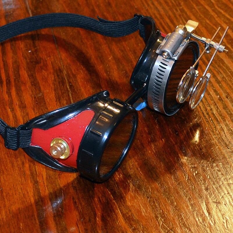 Steampunk Goggles Hot Rod Atomic Apocalypse Mad Scientist | Etsy