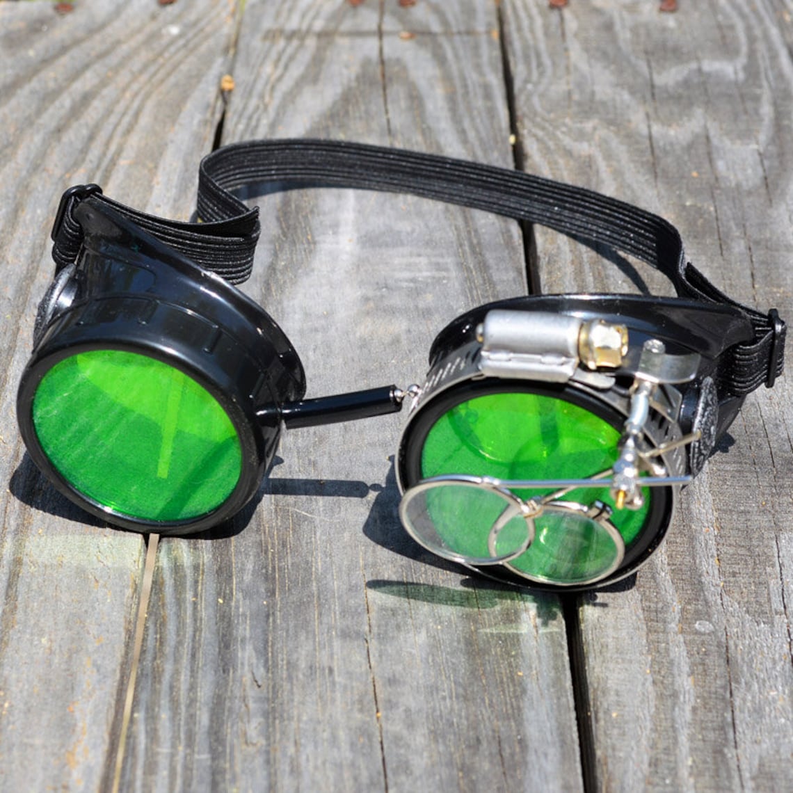 Steampunk Goggles Airship Captain Mad Scientist Time Traveler - Etsy